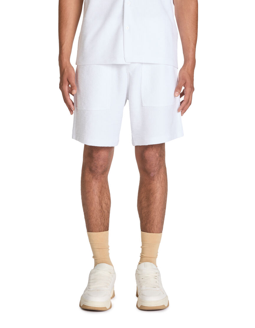 Bermuda coton mélangé - blanc | celio be normal