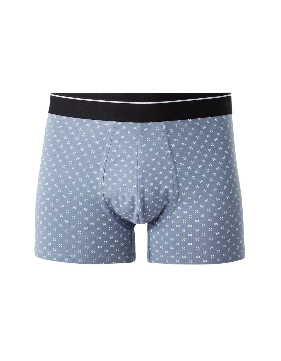 Boxer en coton stretch imprimé - gris | celio be normal