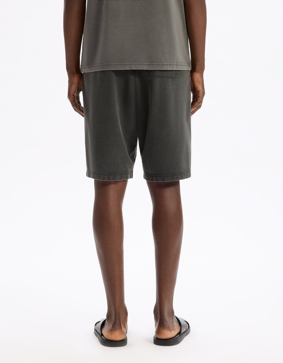 Bermuda 100% coton - noir | celio be normal