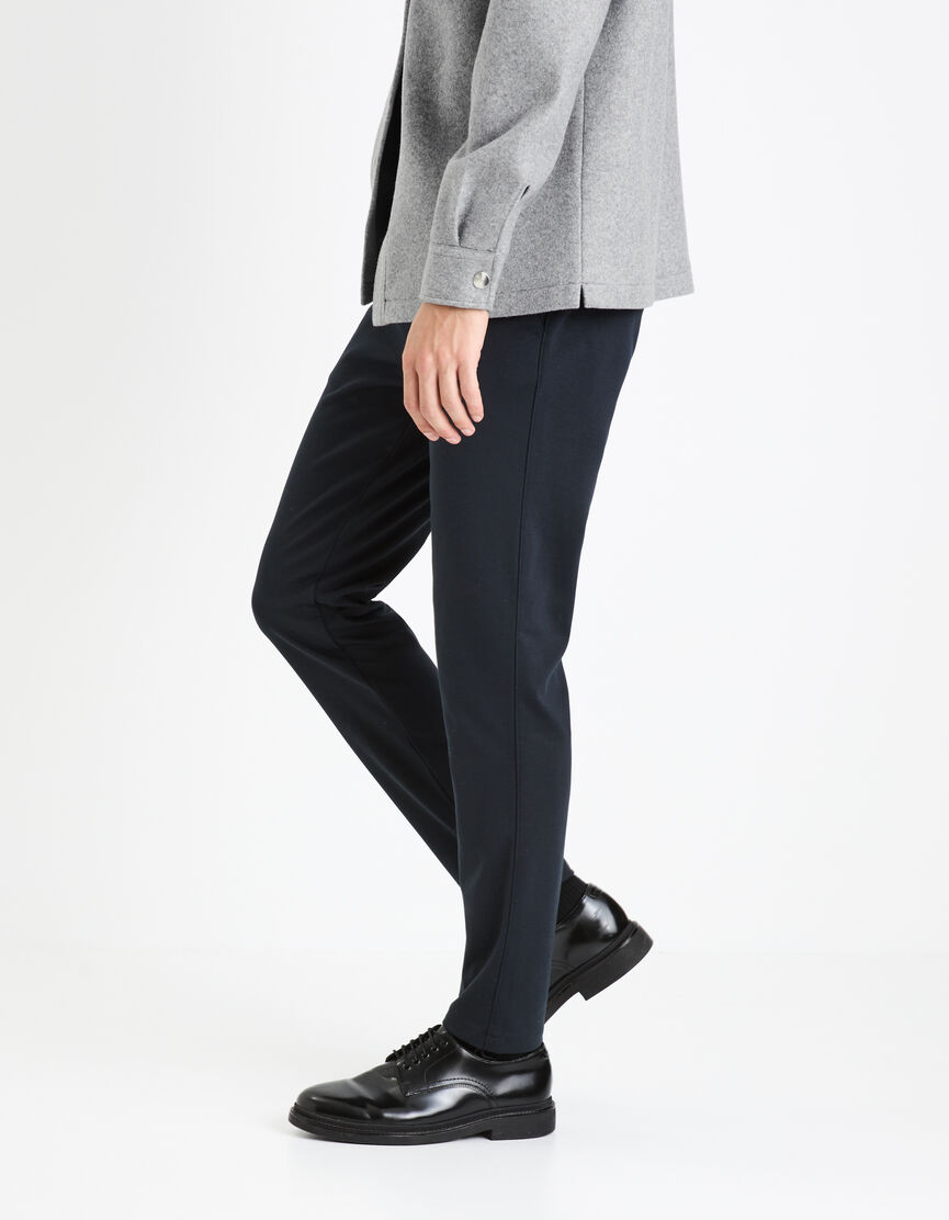 Gebreide chino broek | celio be normal