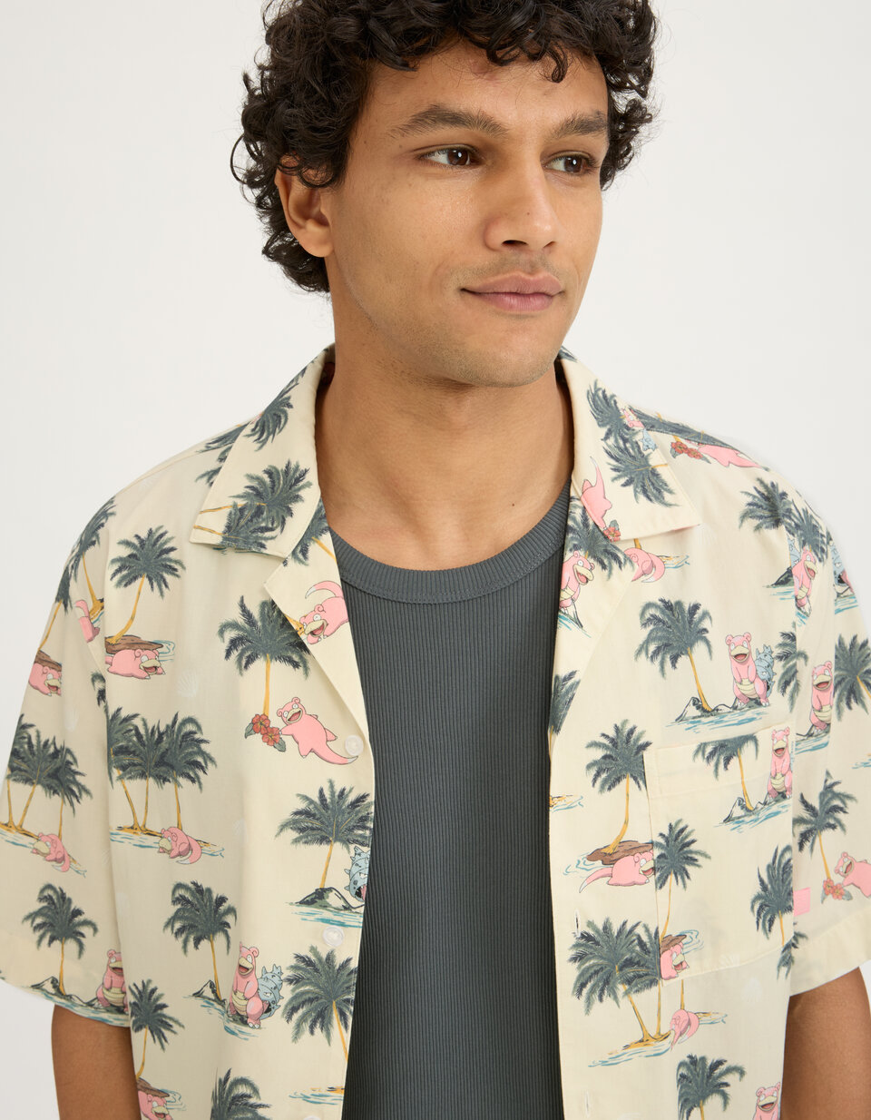 Pokémon - Beige Slowpoke shirt | celio be normal