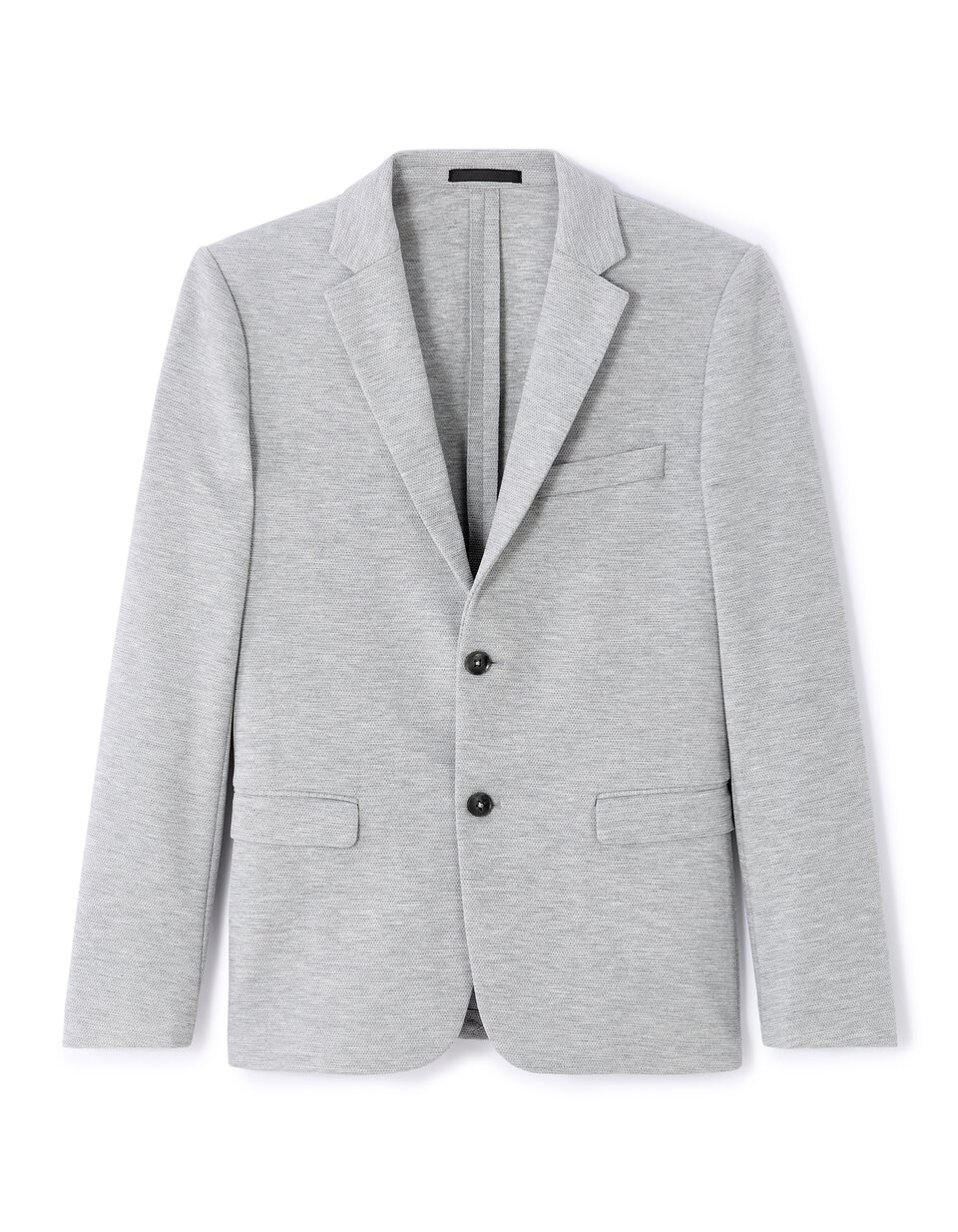 Blazer slim texturado stretch - cinza | celio be normal