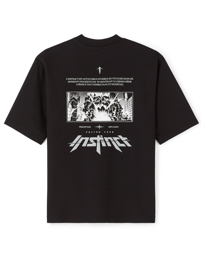 Follow your Instinct by Inoxtag - Zwart T-shirt | celio be normal