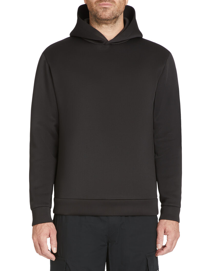 Sudadera Con Capucha Elástica Negra Celio Be Normal