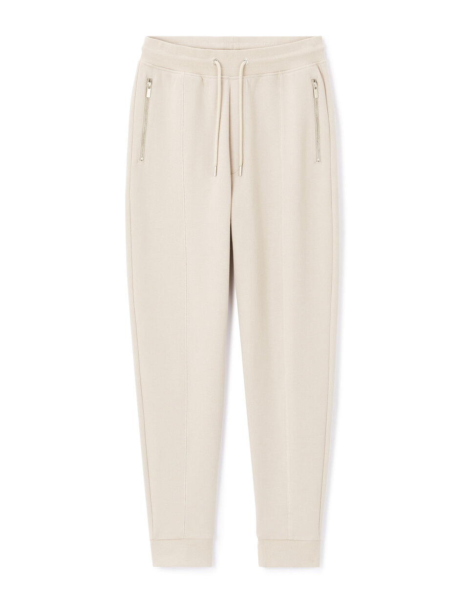 Pantalon de jogging regular maille piqué - beige | celio be normal
