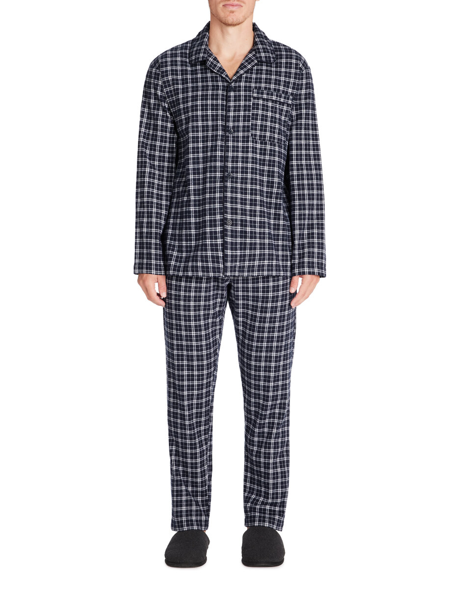 Pyjama pantalon 100% coton - marine | celio be normal