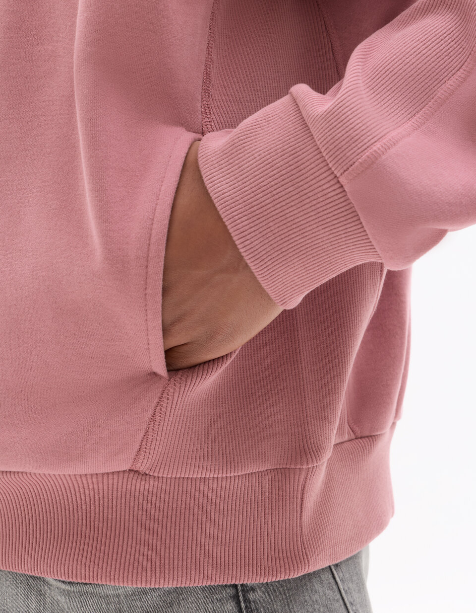 Sweat oversize col rond - rose | celio be normal