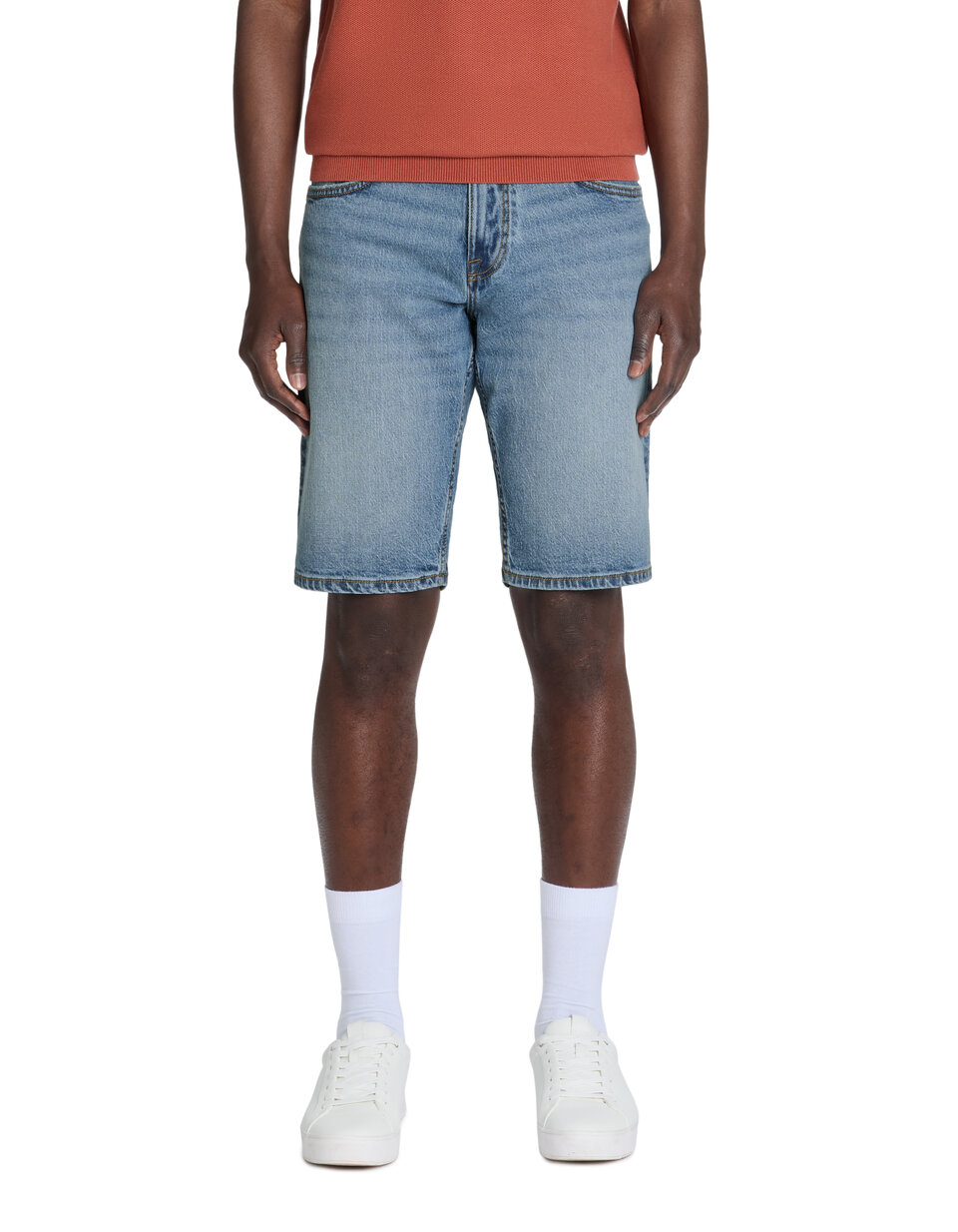 Bermuda straight en jean - denim | celio be normal