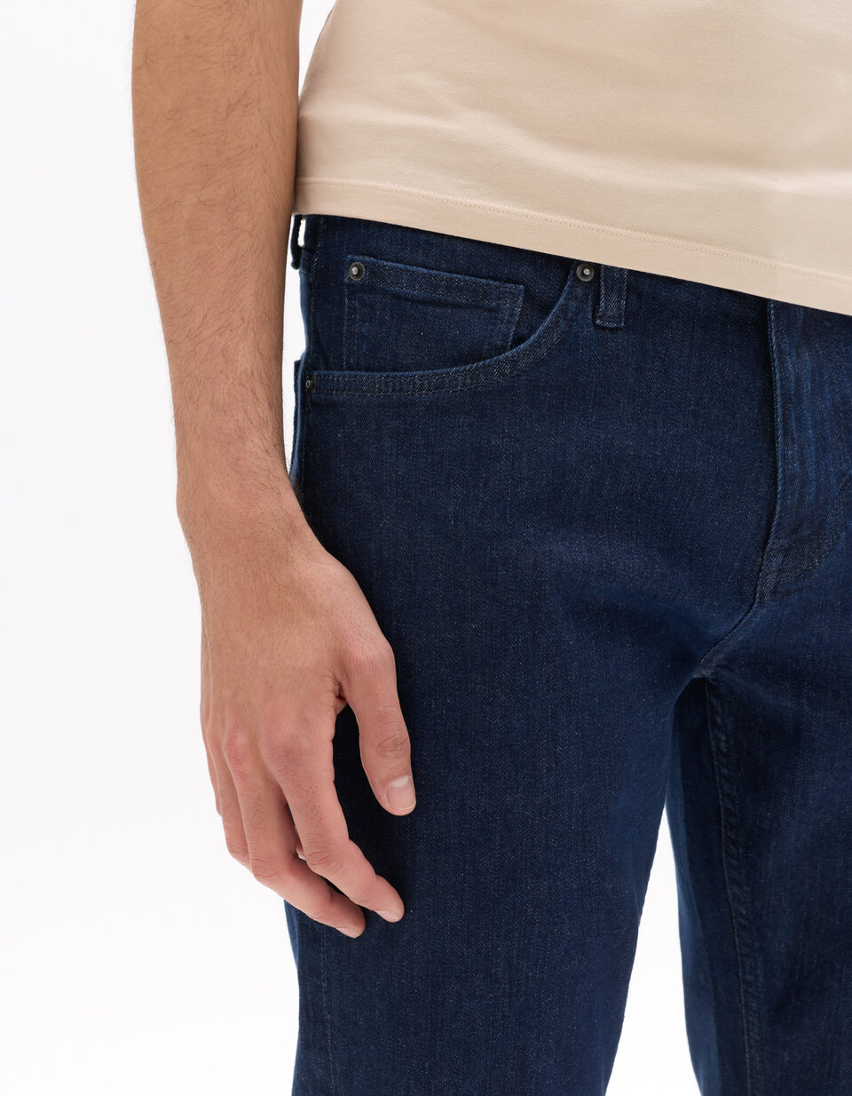 Jeans slim algodão stretch - azul bruto | celio be normal