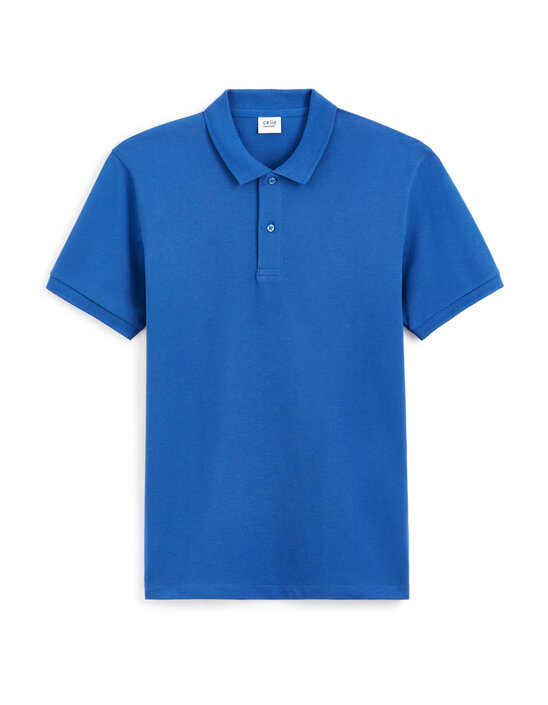 Polo Bleu Homme | celio be normal