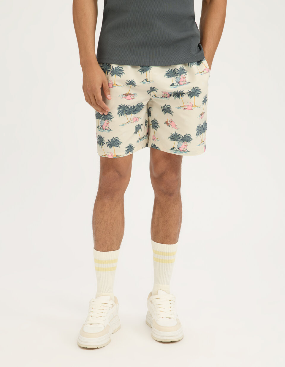 Pokémon - Maillot de bain beige Ramoloss | celio be normal