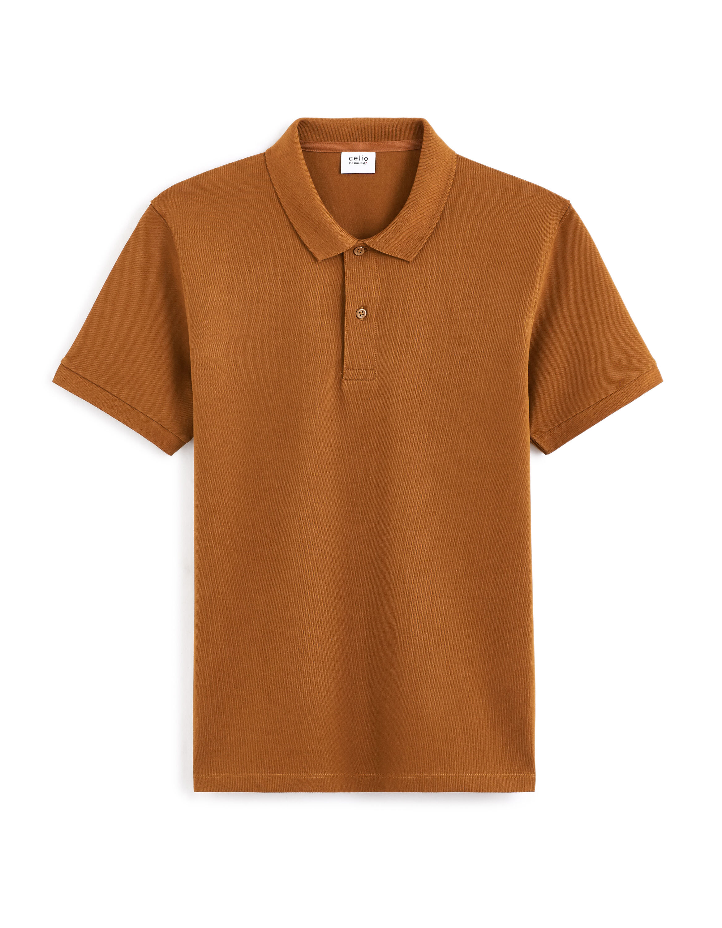 Polo Marron Homme | celio be normal