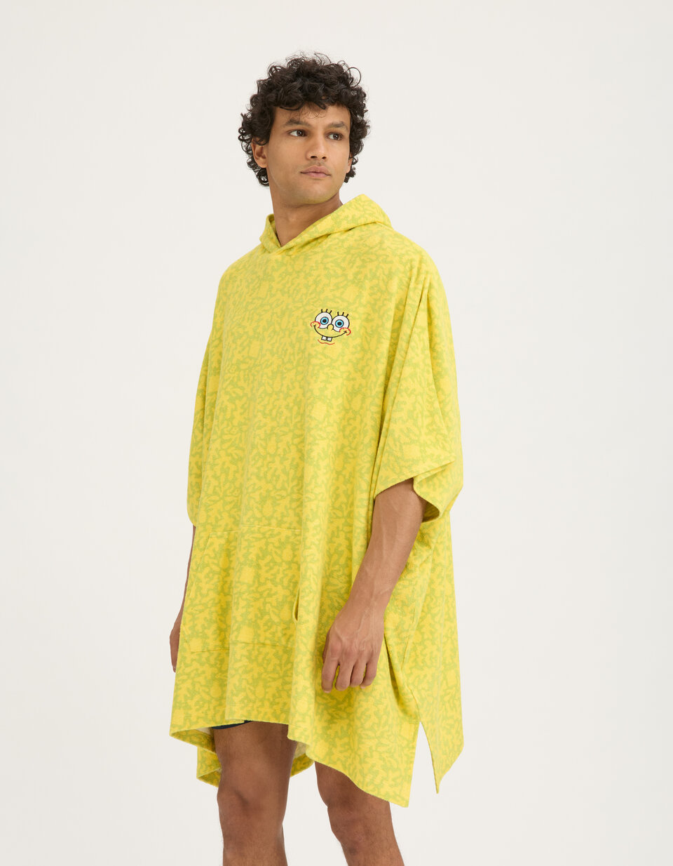 Bob l'Eponge - Poncho de plage jaune | celio be normal