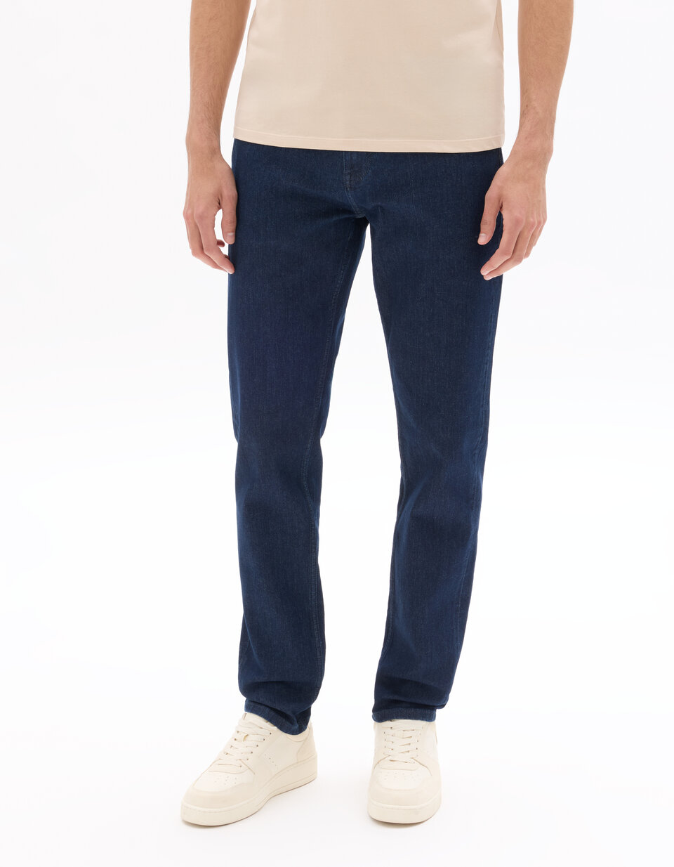Jeans slim algodão stretch - azul bruto | celio be normal