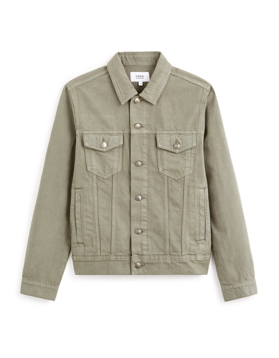 Chaqueta vaquera - caqui | celio be normal