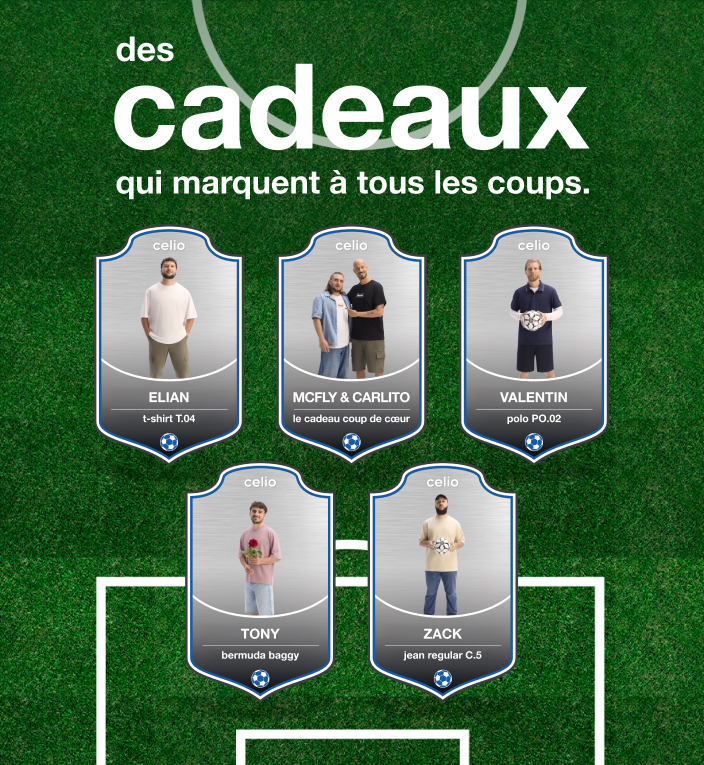 Cadeaux Fêtes des Pères : Vêtements, T shirts, Casquette - Page 5 | celio